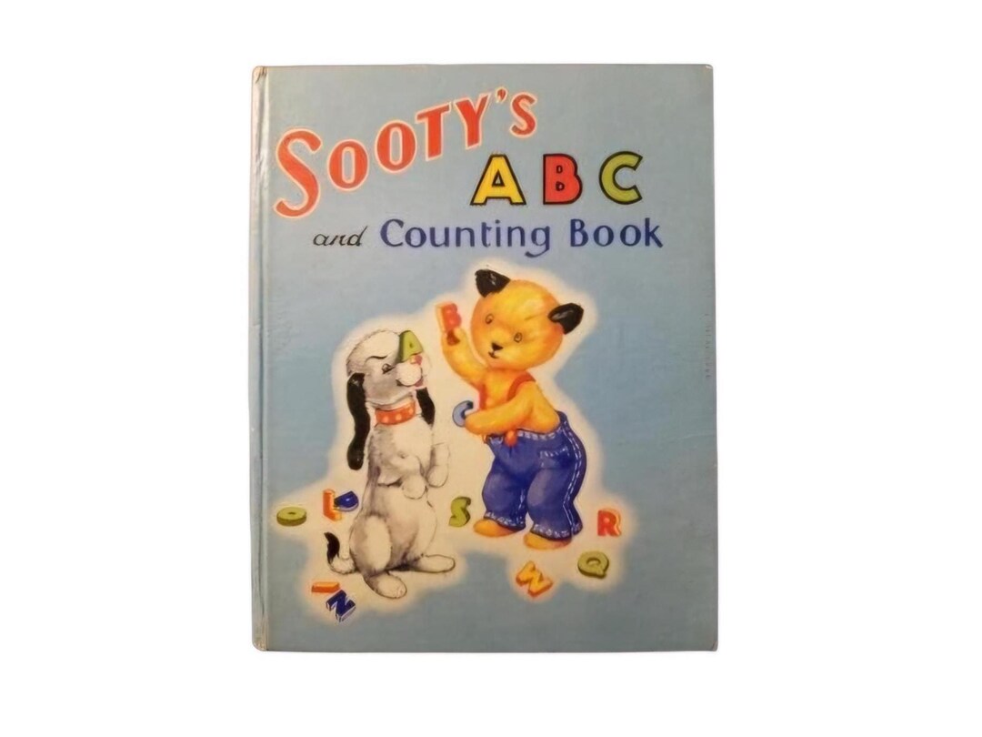 Sooty's ABC and Counting Book - Vintage Book - Etsy UK