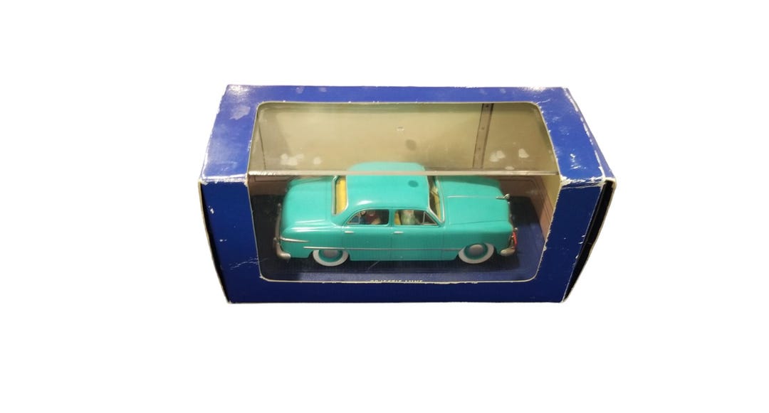 Tintin Destination Moon - Atlas Tintin Model Vehicle #49 the Turquoise ...