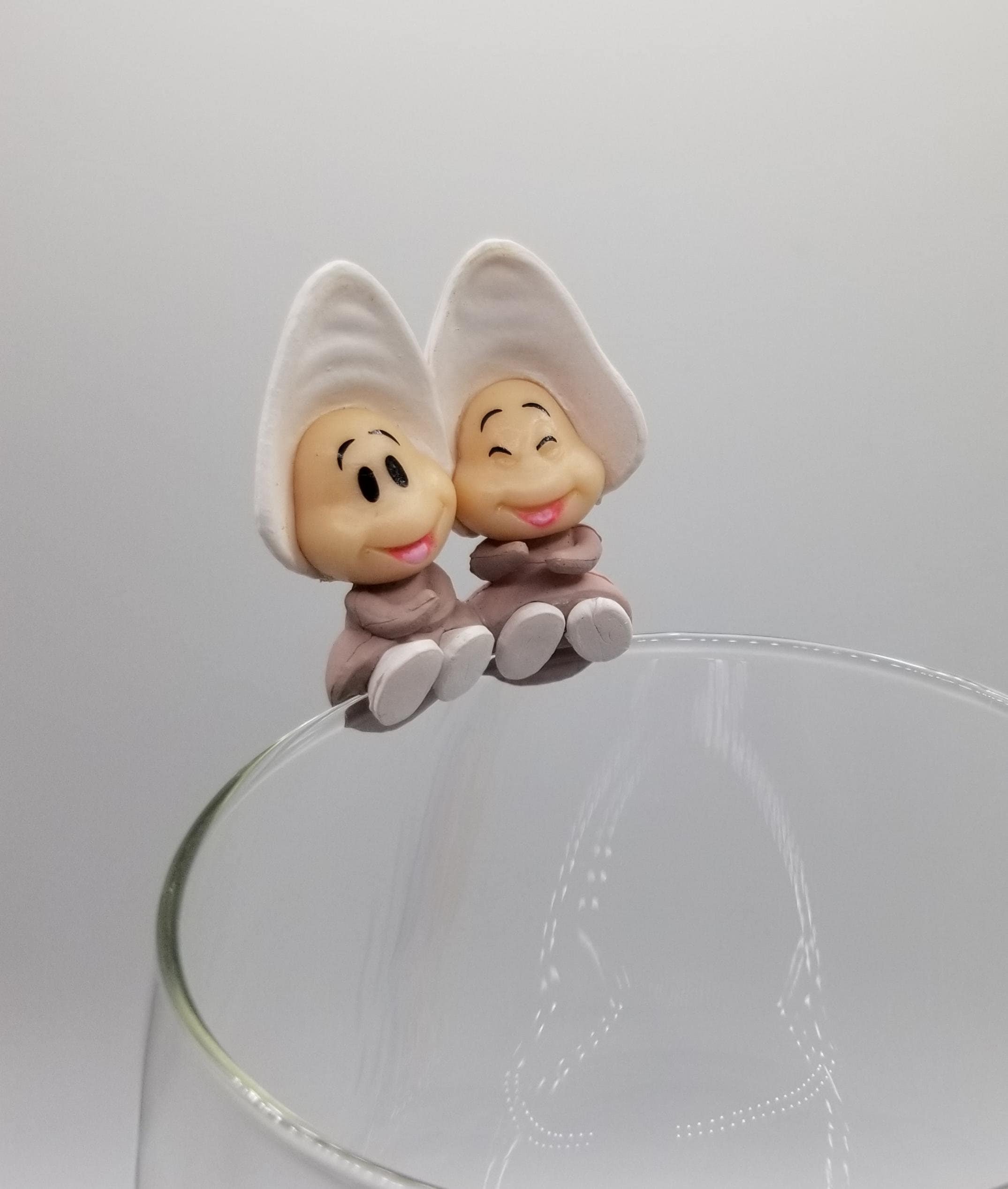 Alice in Wonderland Cup Edge Hanging Figurines - Etsy