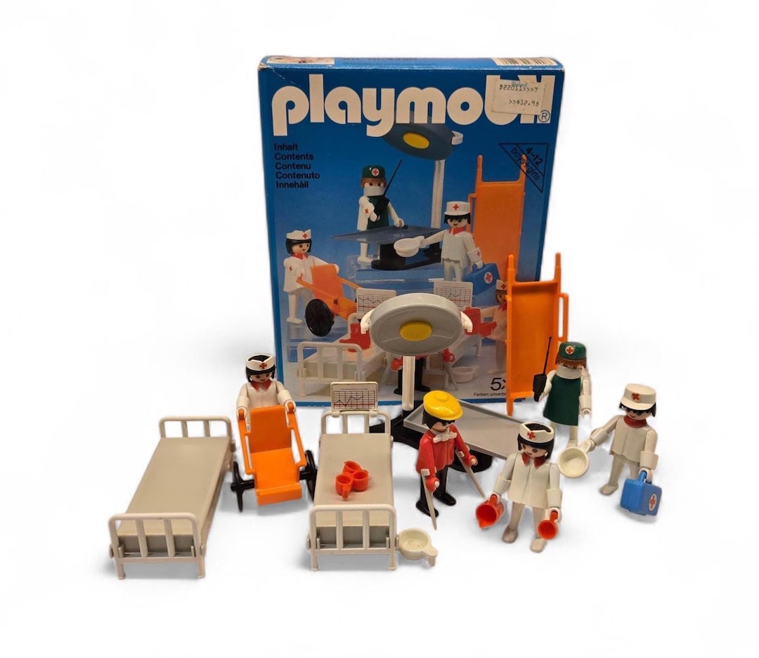 RARE FIND – Vintage Playmobil Hospital Doctors & Nurses Set #3490 ...