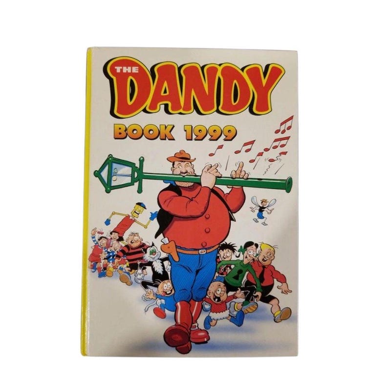 Vintage the Dandy Book 1999 - Etsy