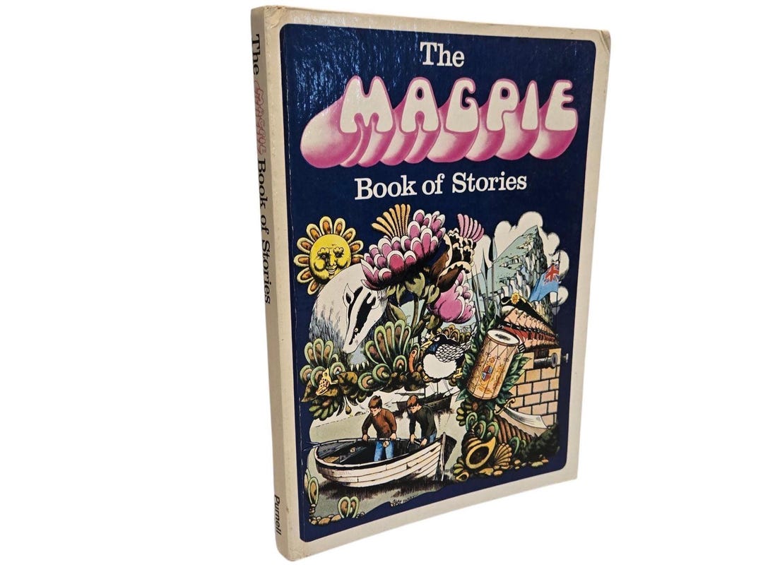 Vintage 1970 the Magpie Book of Stories - Hardcover by Purnell - Etsy
