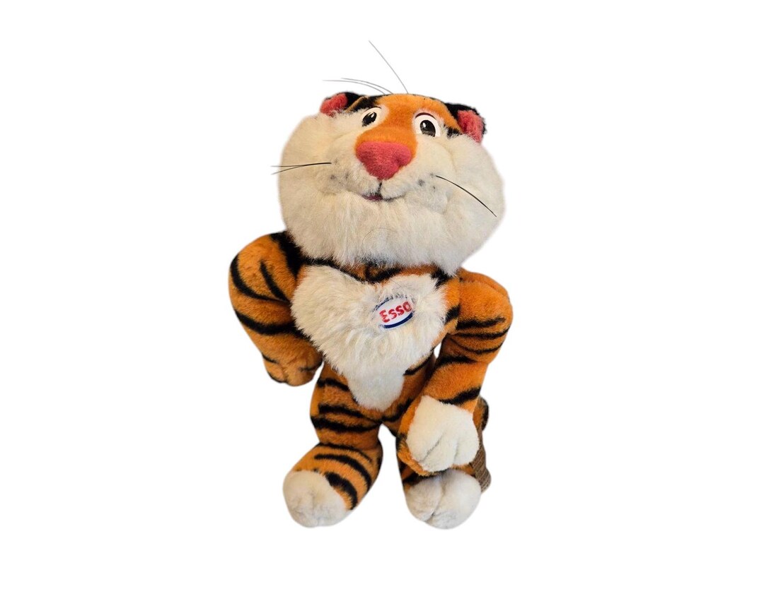 Vintage 1980’s Esso Gas Station Petroliana Tiger Mascot - Etsy