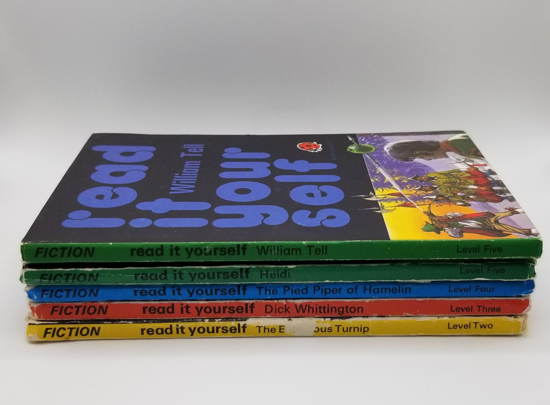 Ladybird 'read It Yourself' Books Vintage Book - Etsy