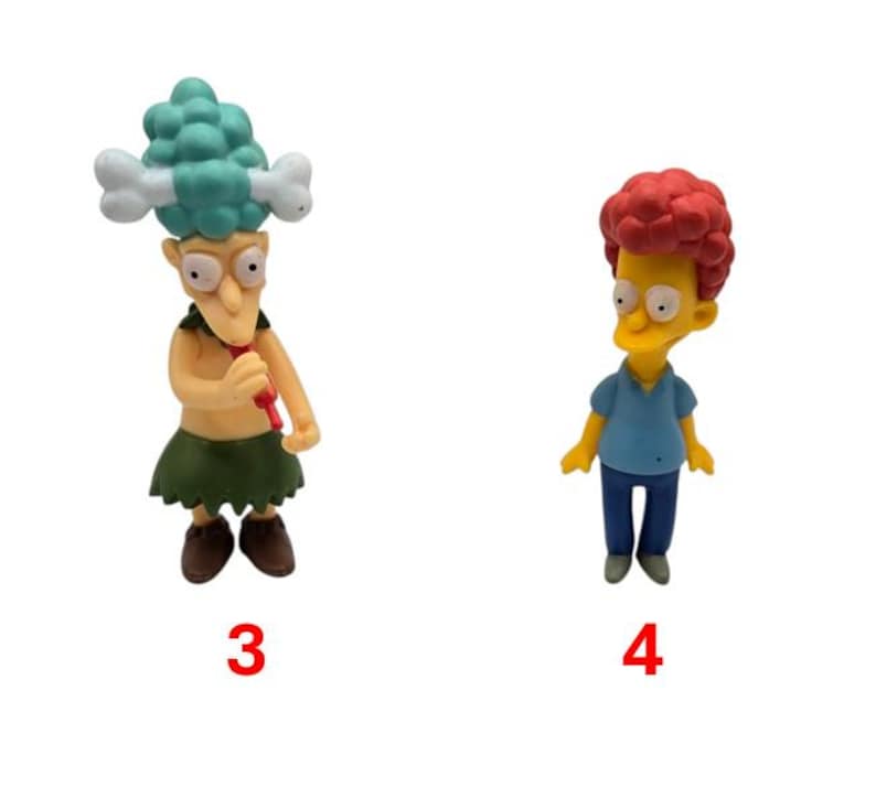 Collectible Simpsons Cartoon PVC Model Figures - Etsy