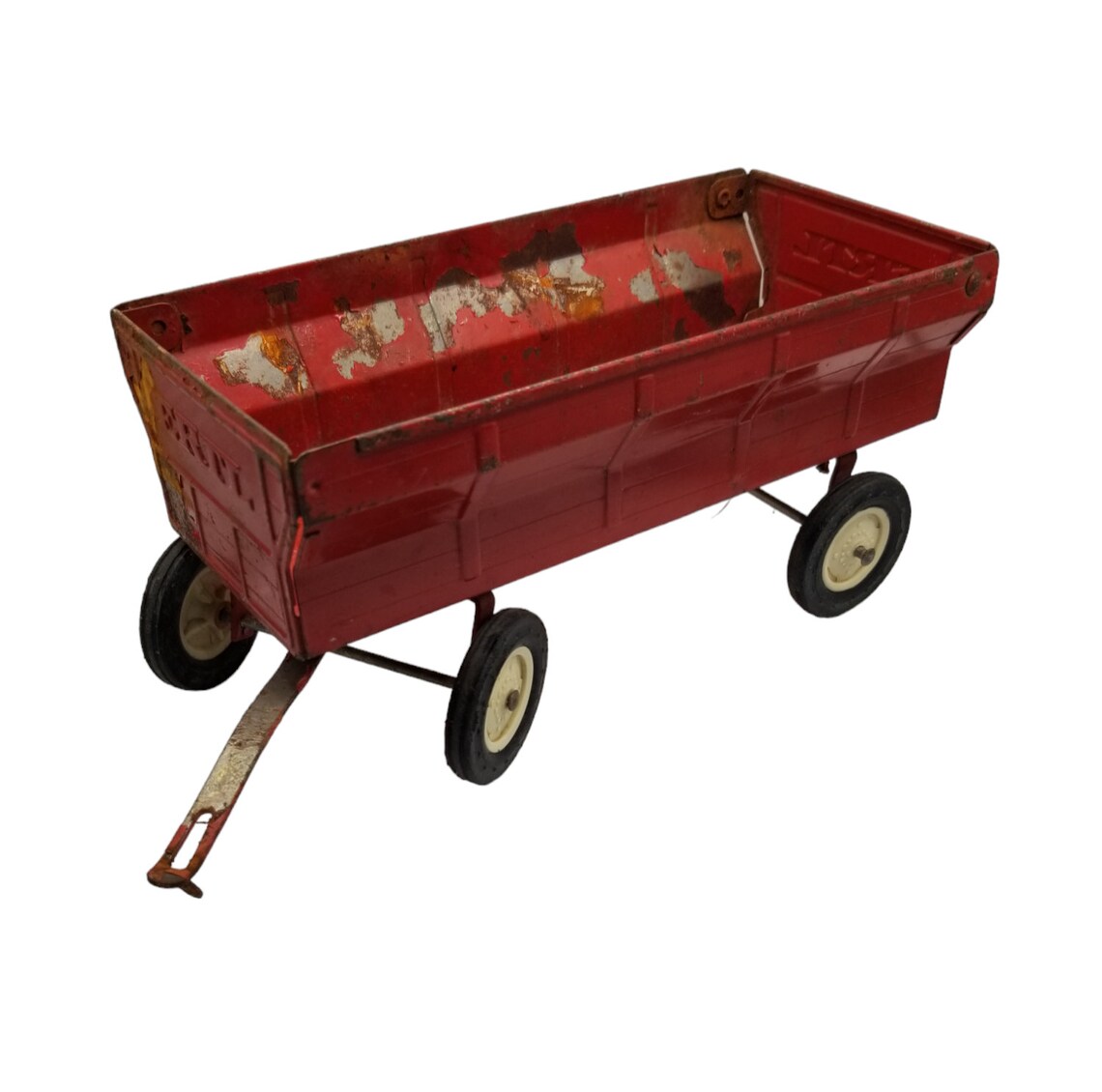 Vintage ERTL Red Farm Wagon Trailer - Etsy