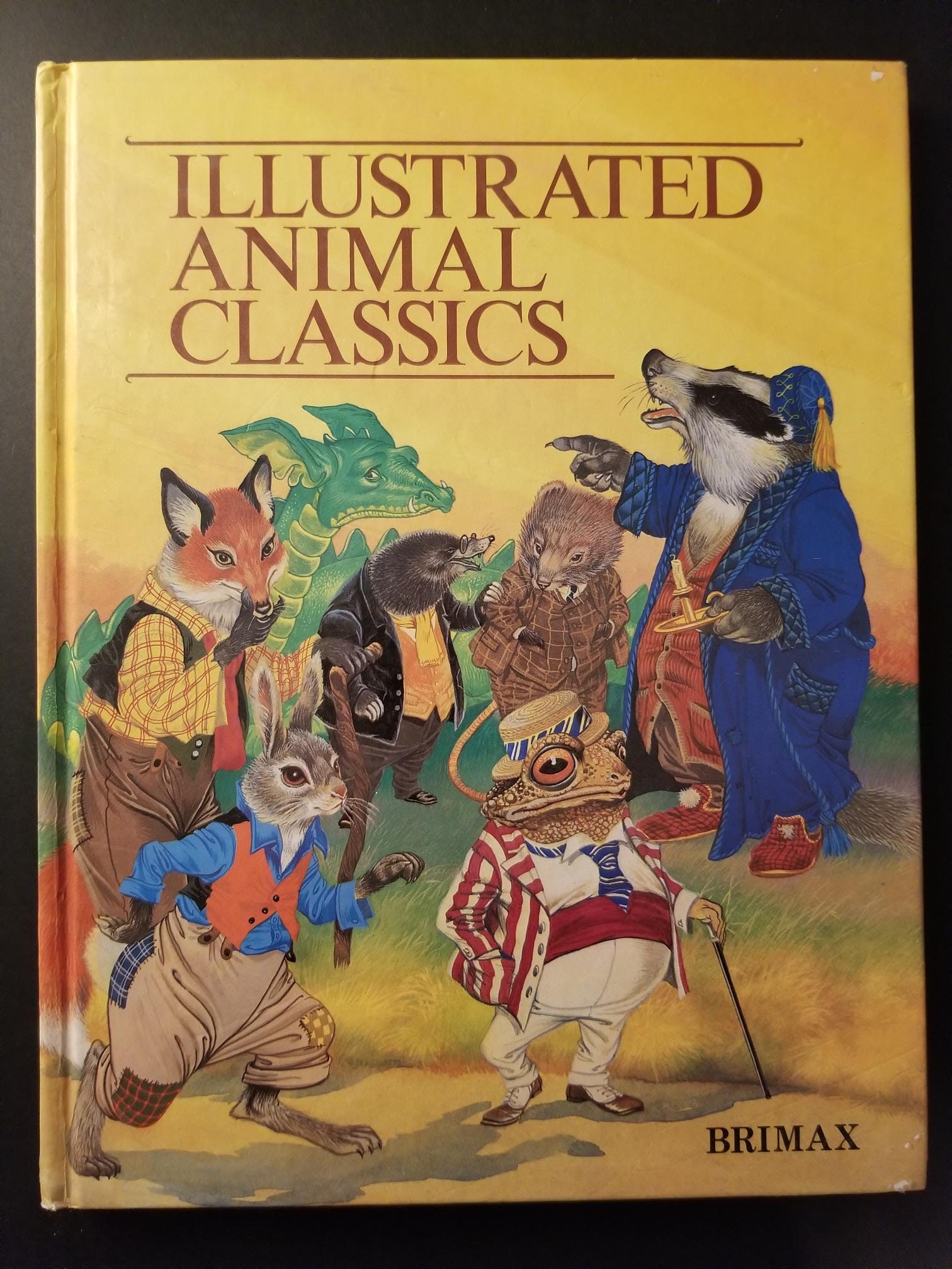 Illustrated Animal Classic Vintage Book - Etsy