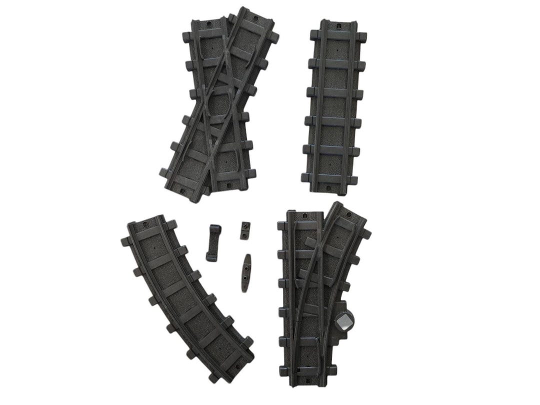 Vintage 1990's Playmobil Geobra Plastic Train Track - You Choose - Etsy