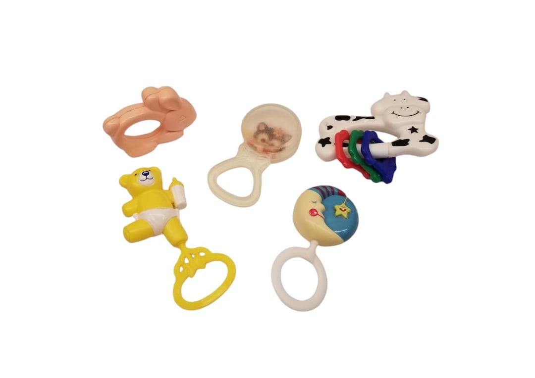 Assorted Vintage Baby Rattles - Etsy