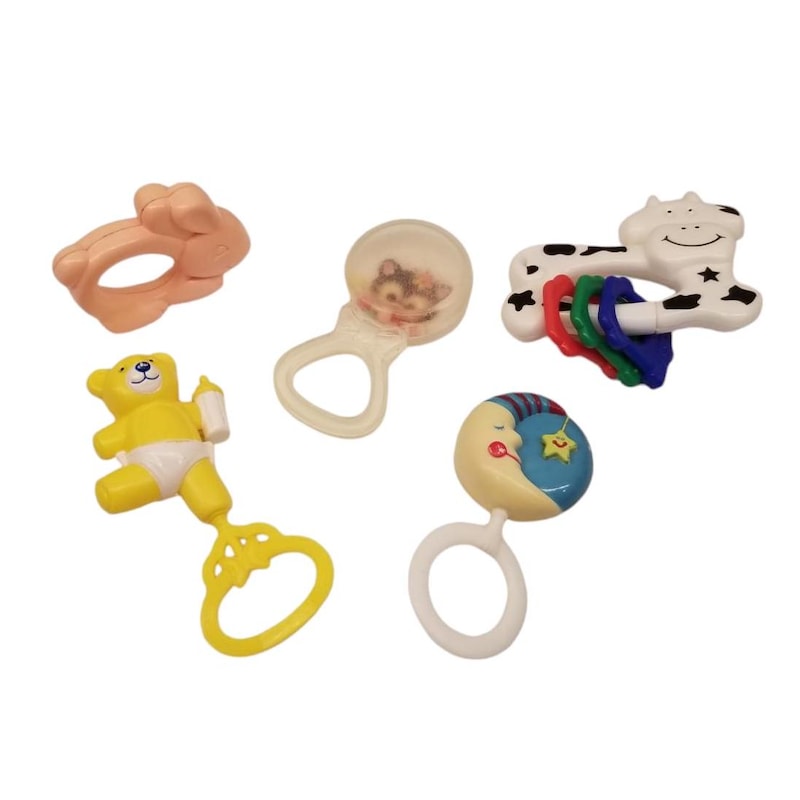 Vintage Baby Rattle - Etsy
