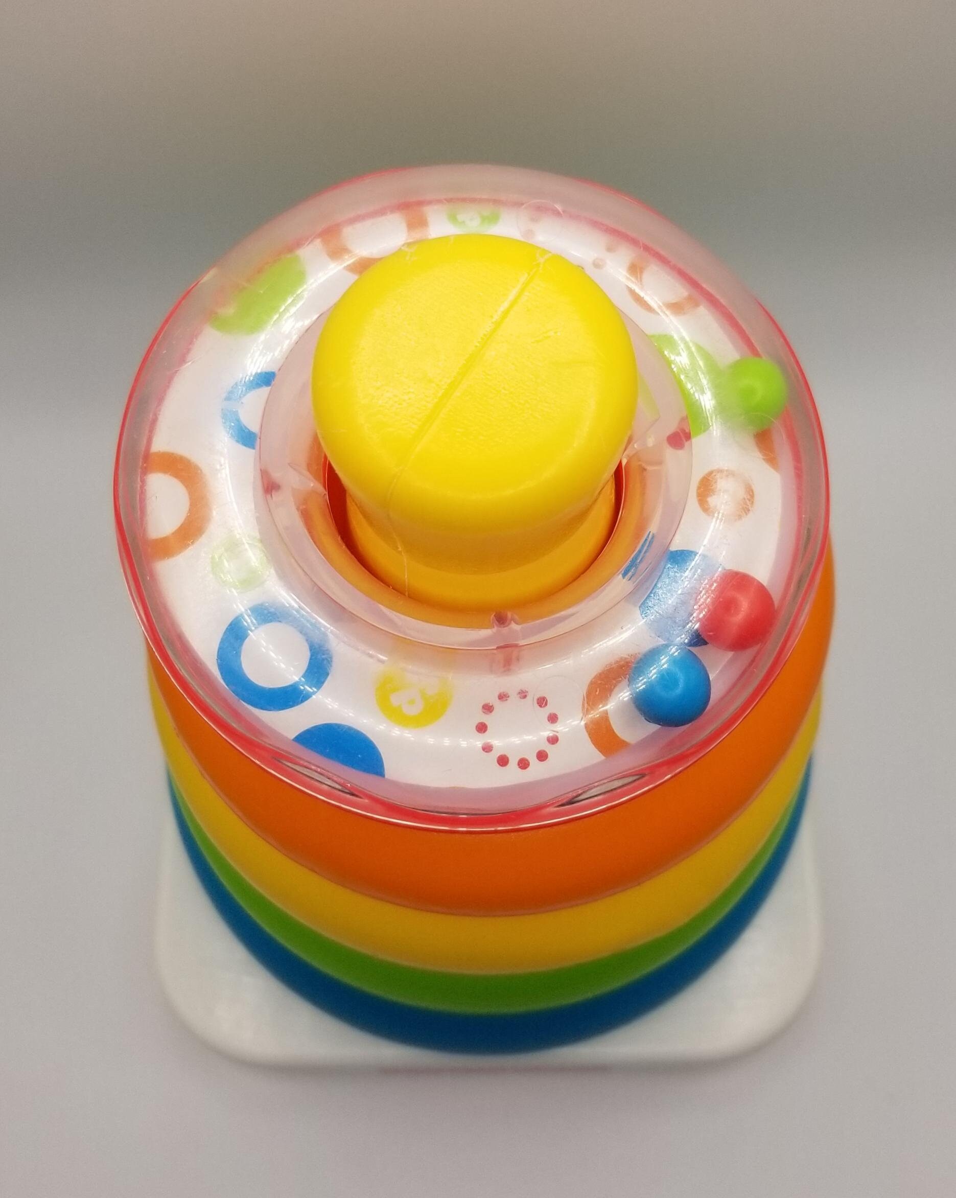 Vintage Fisher Price Rock-a-stack Ring Toy - Etsy