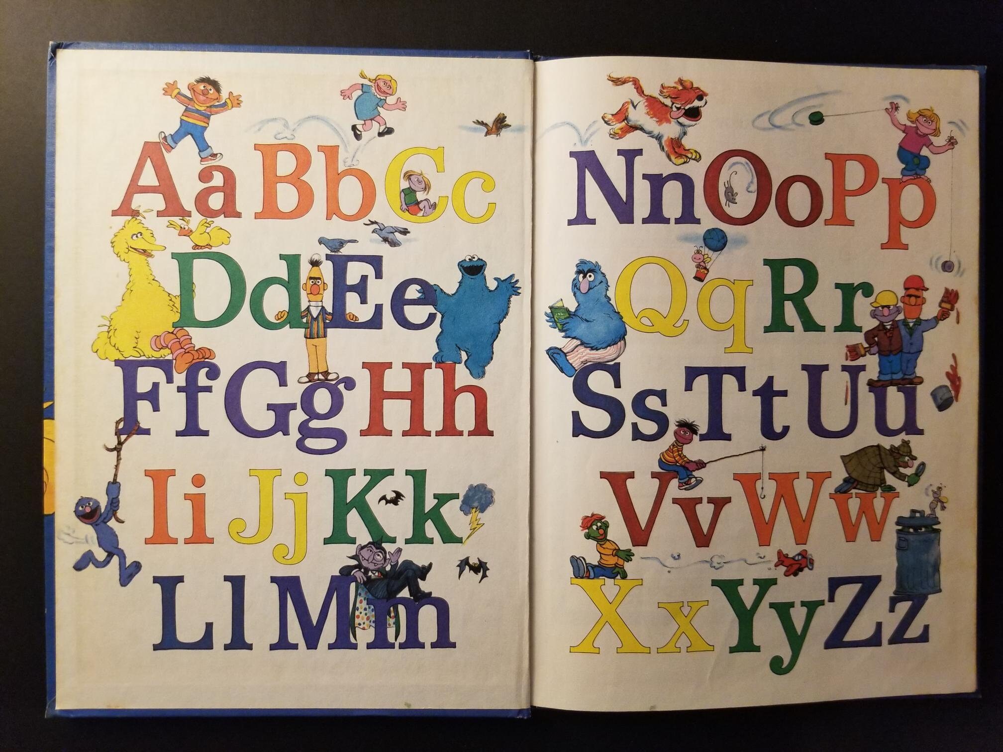 Big Bird's Sesame Street Dictionary Volumes - Vintage Book - Etsy
