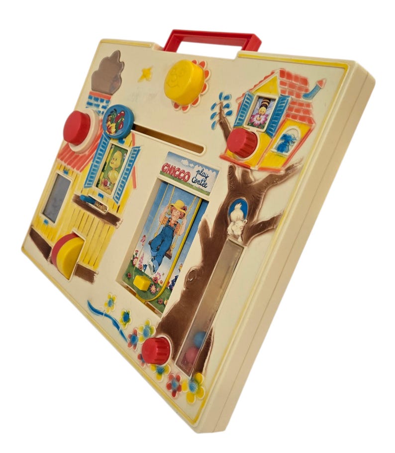 RARE FIND – Vintage 1980’s Mattel Chicco Activity Centre With Original ...