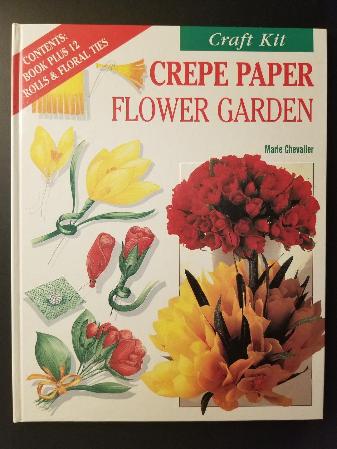 Crepe Paper Flower Garden Vintage Book - Etsy