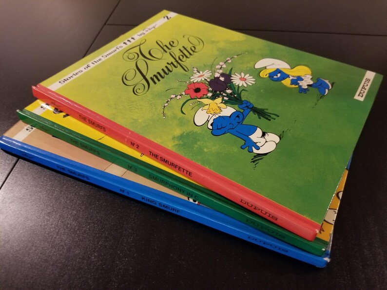 Stories of the Smurfs - Vintage Books - Etsy