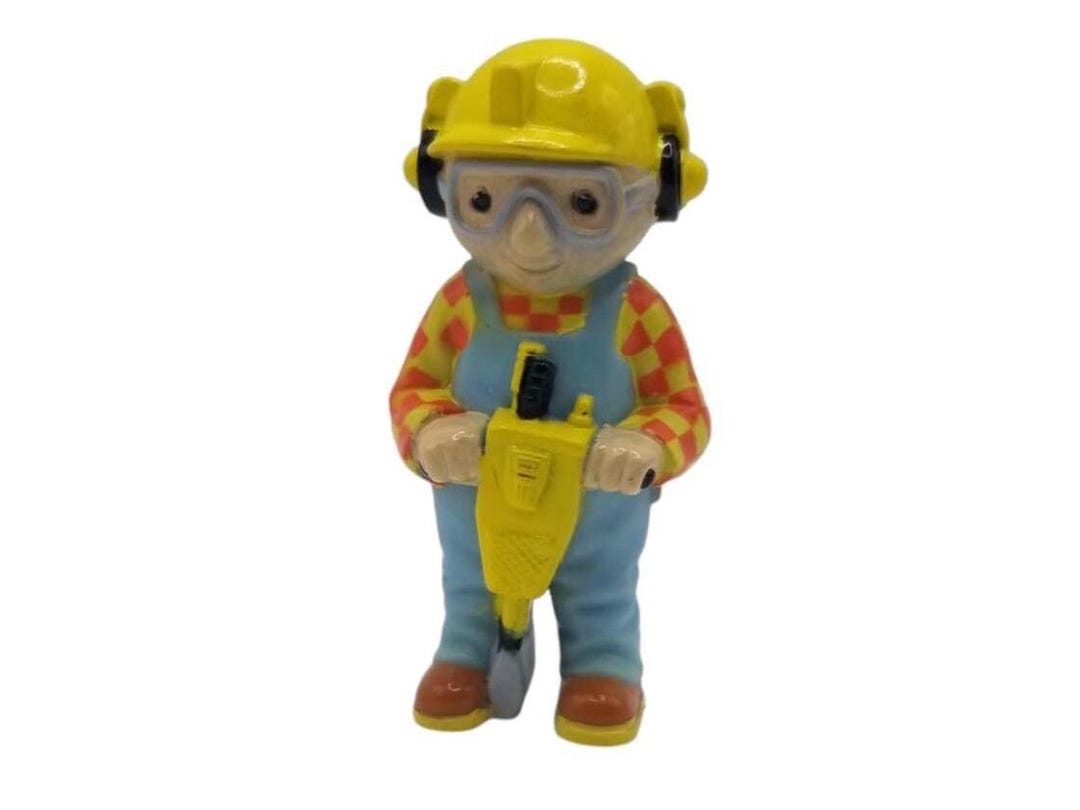 Bob the Builder 7cm Figure / Cake Topper - Etsy