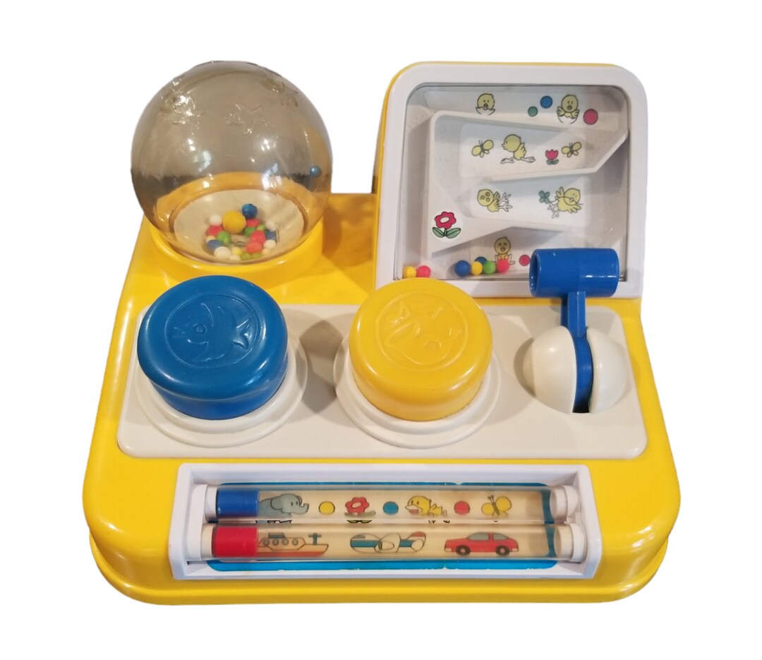 Vintage 1980's Kawada Toddler Activity Toy - Etsy