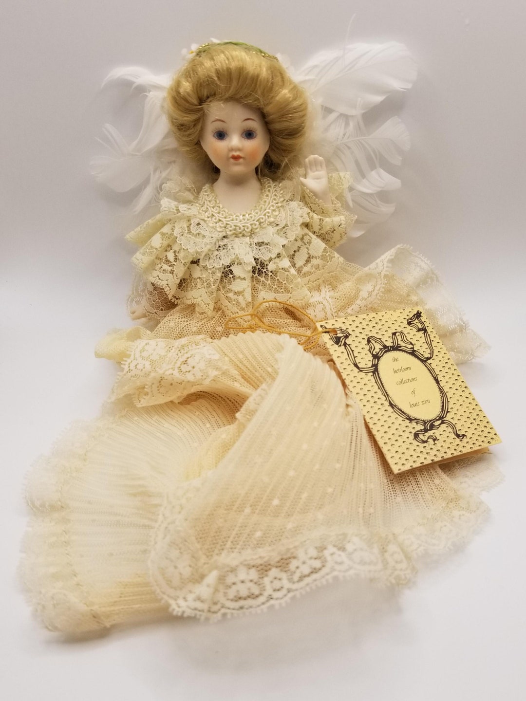 Vintage 1980's Louis Heirloom Collection 14" Doll - Etsy
