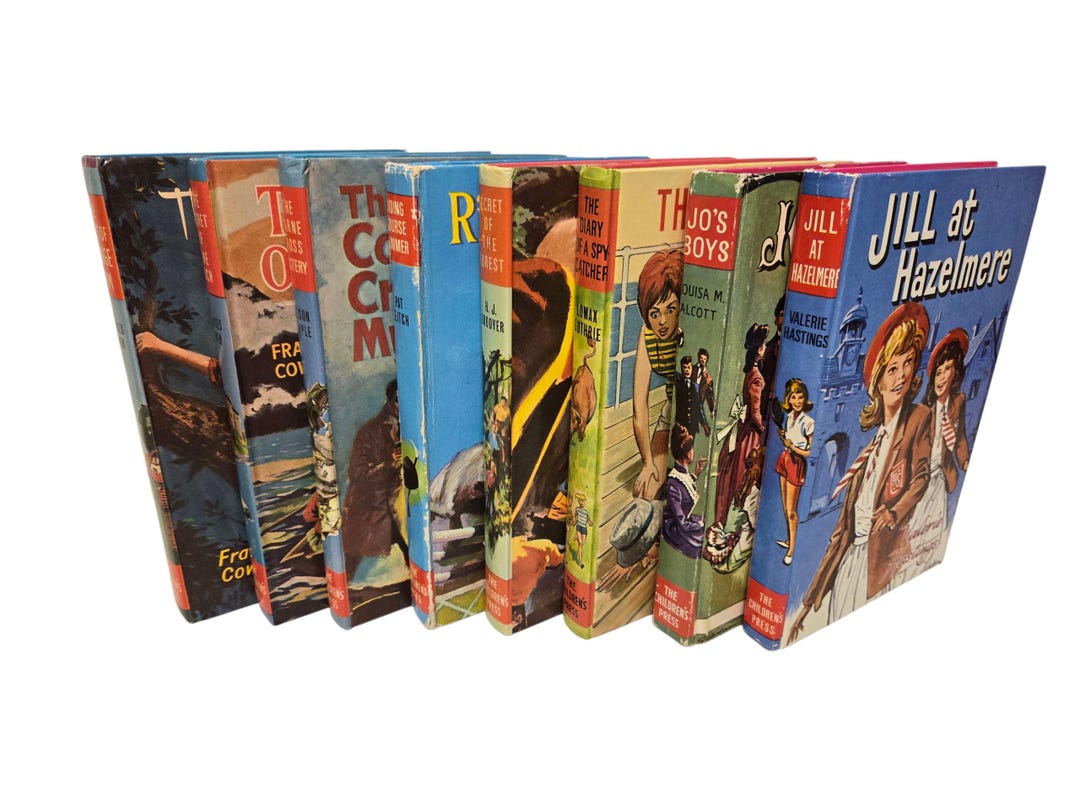 Vintage 1960's & 70's the Children's Press Hardcover Books - Etsy