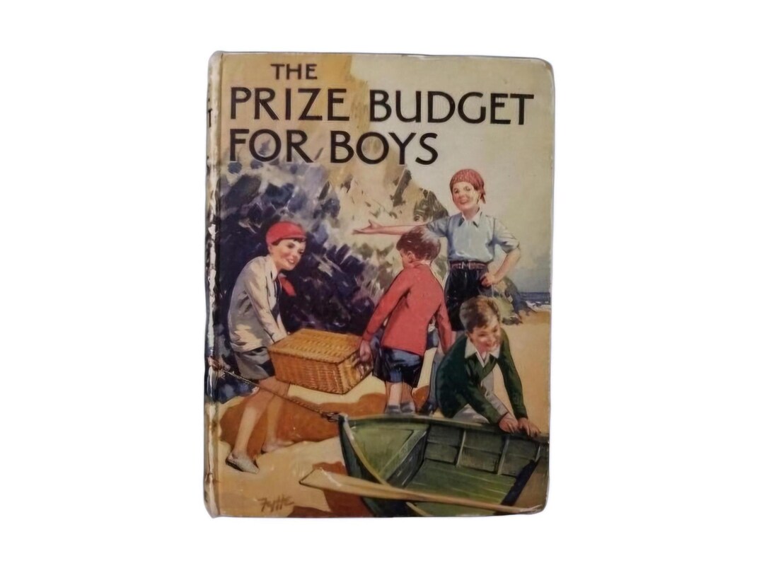 Vintage Book - the Prize Budget for Boys - Etsy