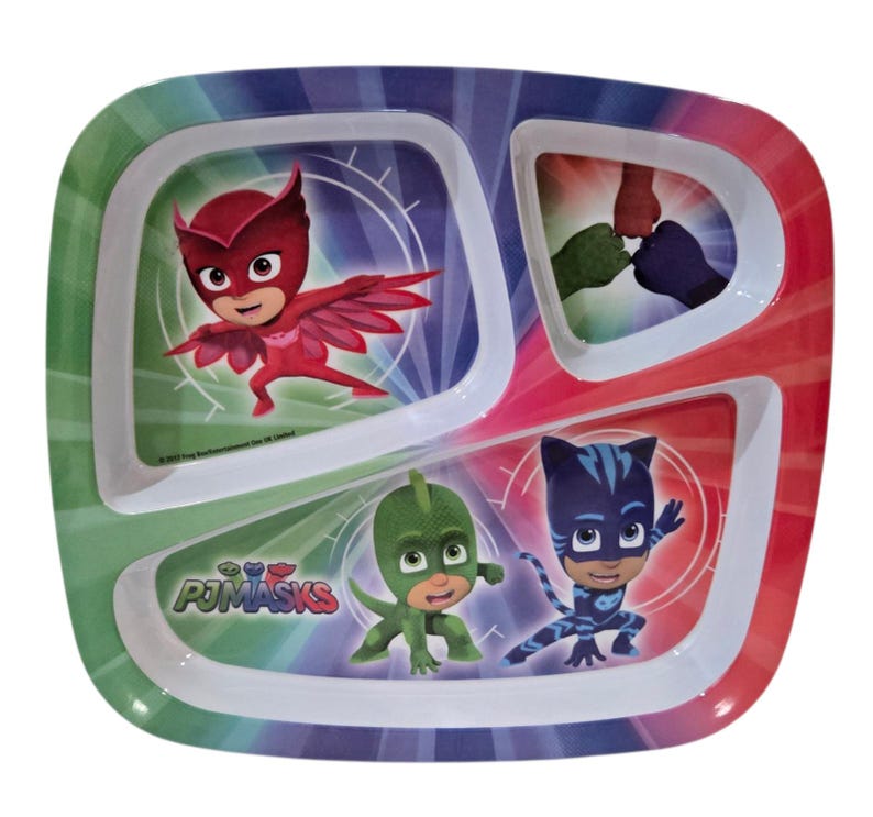 Child’s Plastic Divided Plates – 4 Fun Styles to Choose From! - Etsy