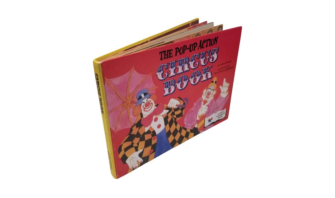 The Pop-up Action Circus Book - Etsy