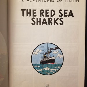 The Red Sea Sharks Vintage Book - Etsy