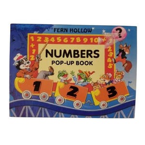 Fern Hollow Numbers Pop-up Book - Vintage Book - Etsy