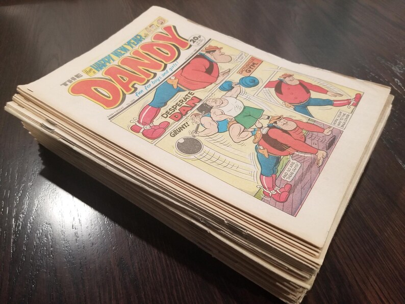 Dandy Comics, 1988 - Vintage Book - Etsy