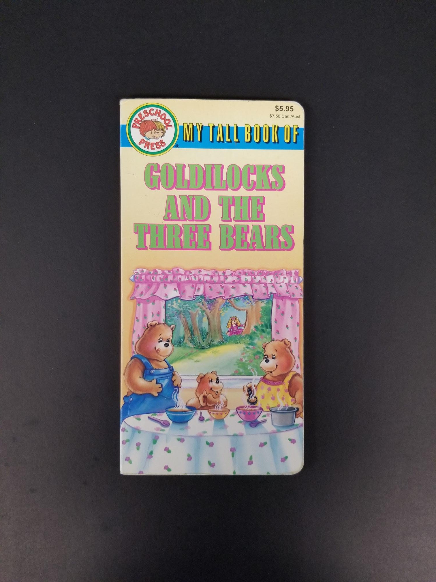 Vintage Preschool Press My Tall Book Board Books - Etsy