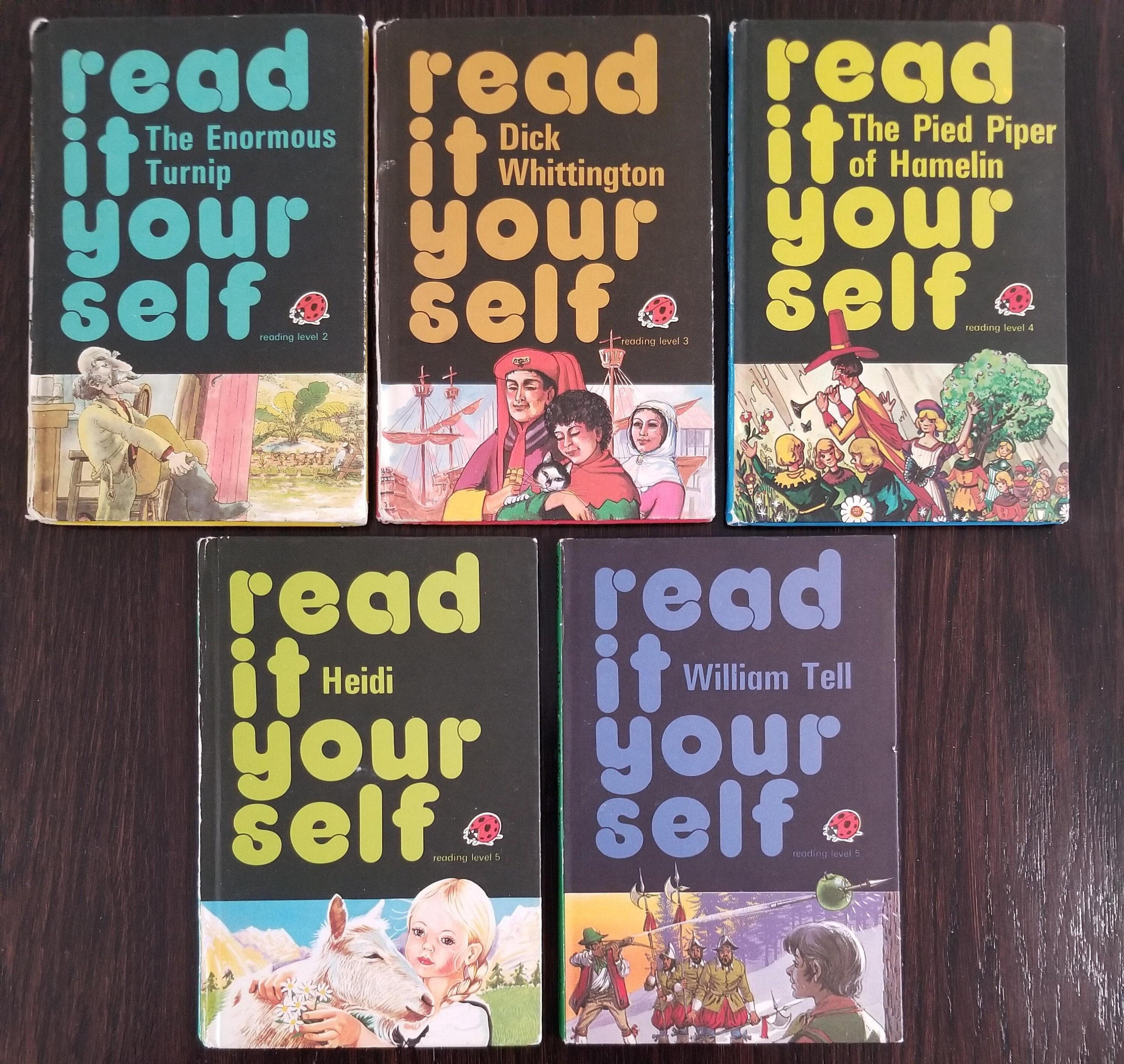 Ladybird 'read It Yourself' Books Vintage Book - Etsy