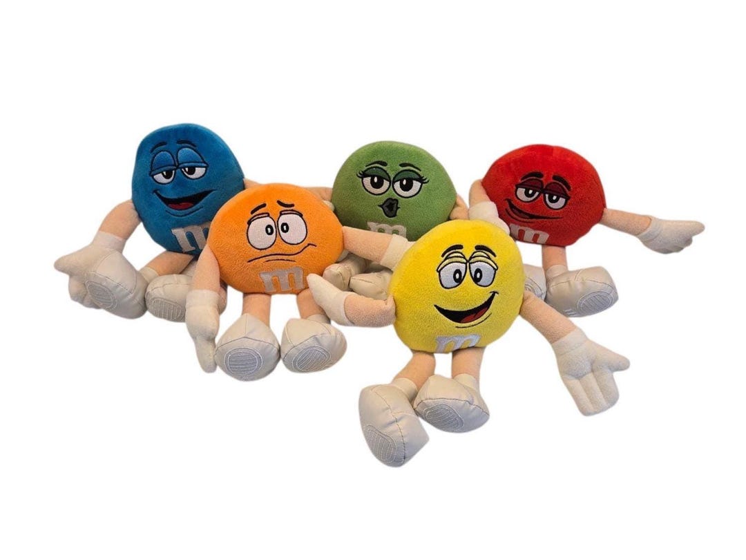 M&m’s Character Plush Toys – 5 Fun Options to Choose From! - Etsy