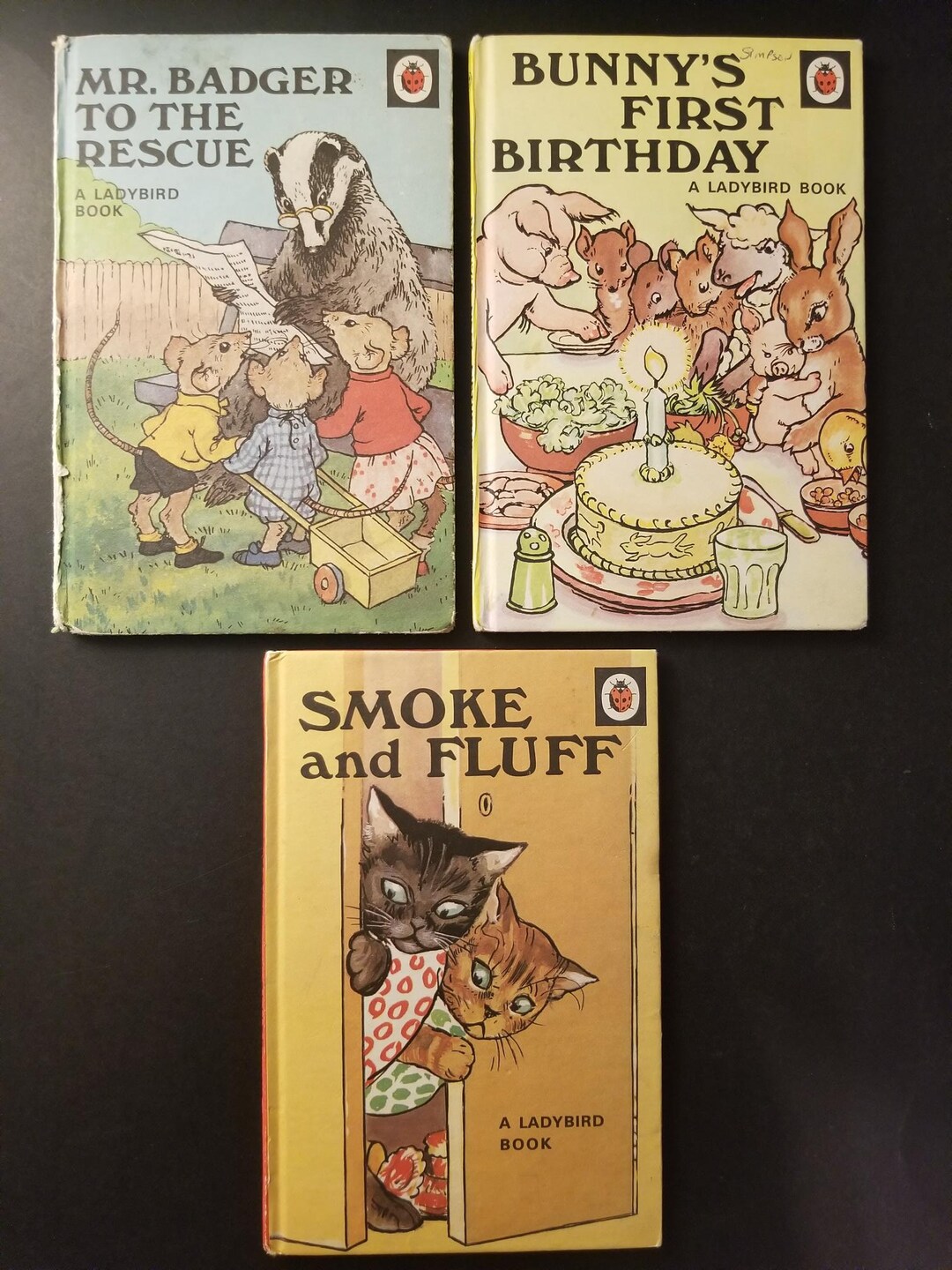 Ladybird – Set of 3 - Vintage Books - Etsy