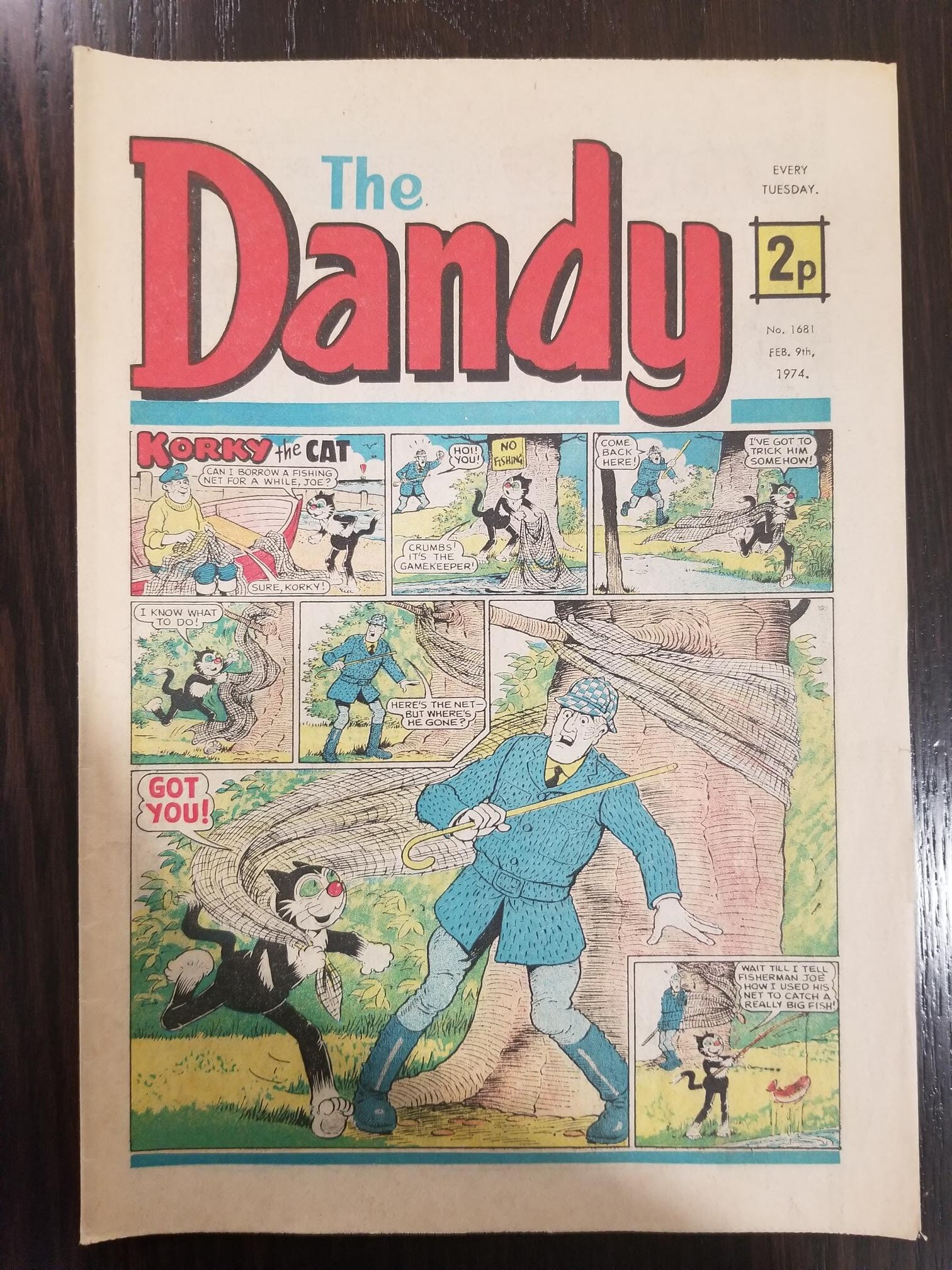 Lot of 5 Dandy Comics From 1974 Vintage Book - Etsy