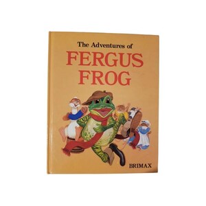 The Adventures of Fergus Frog - Etsy