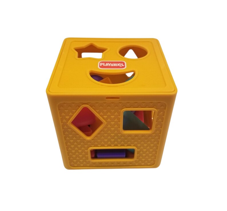 Vintage 1980’s Playskool Form Fitter Shape Sorter - Etsy