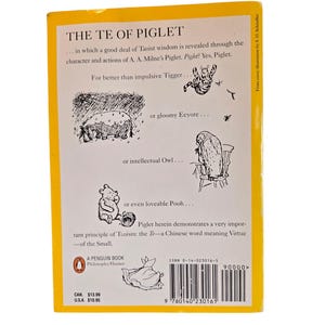 The Te of Piglet by Benjamin Hoff, Author of the Tao of Pooh - Vintage ...