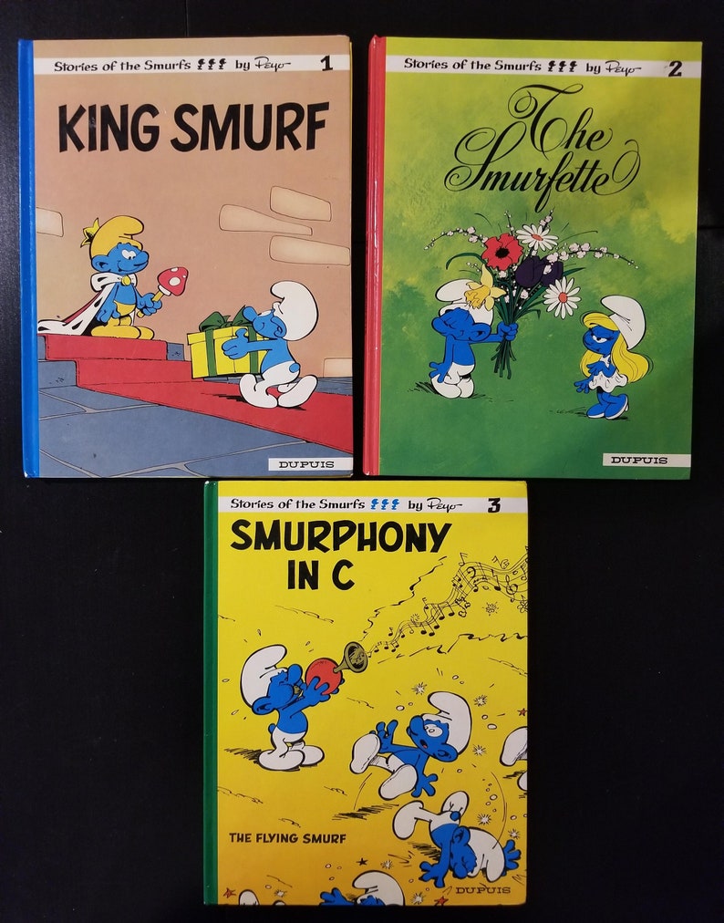 Stories of the Smurfs - Vintage Books - Etsy