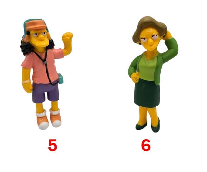 Collectible Simpsons Cartoon PVC Model Figures - Etsy