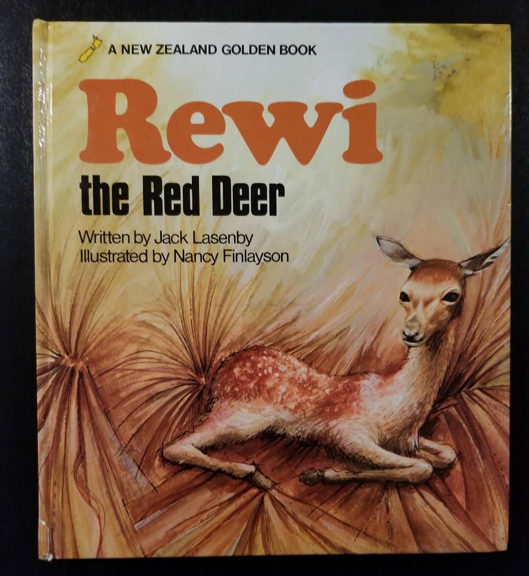 Rewi the Red Deer Vintage Books - Etsy
