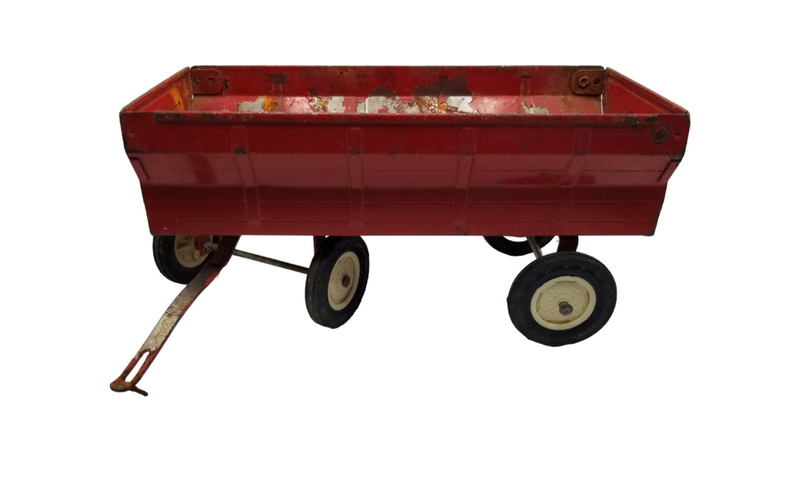 Vintage ERTL Red Farm Wagon Trailer - Etsy