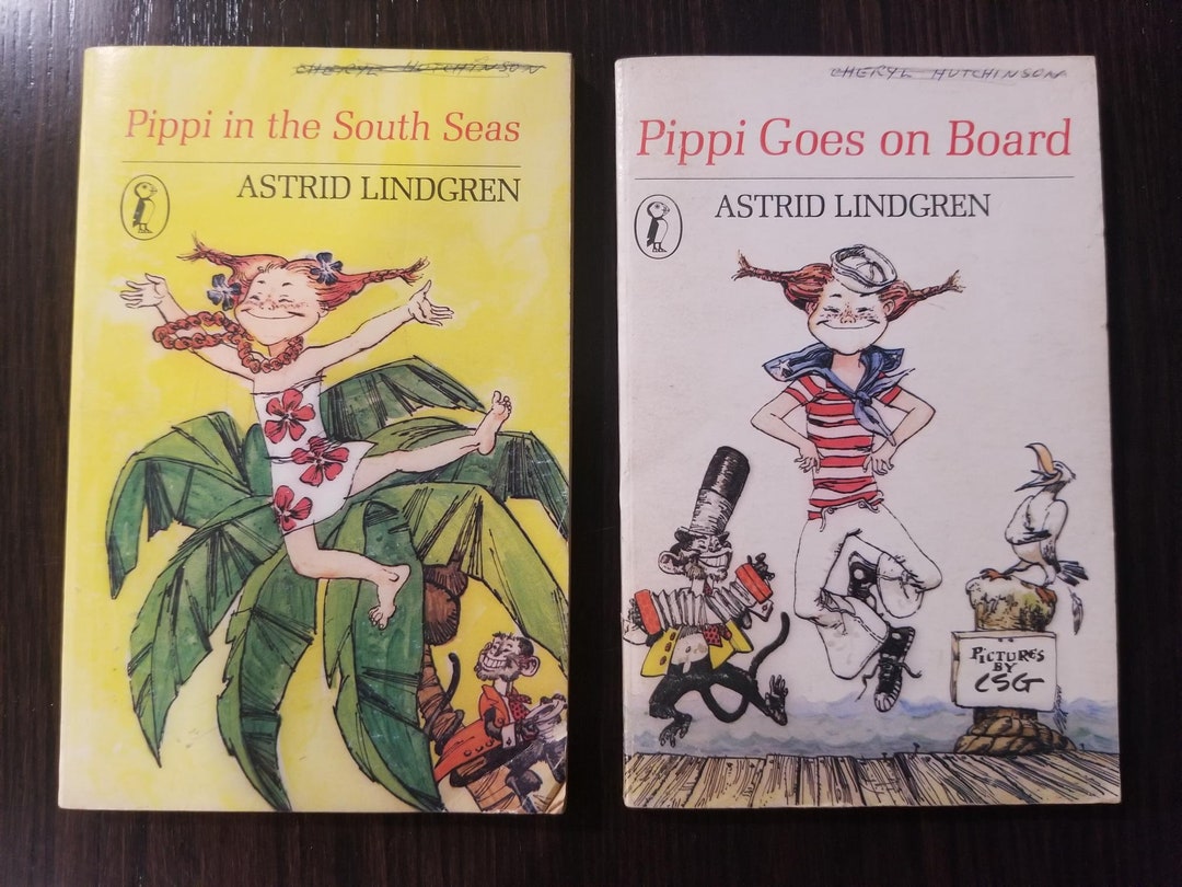 Pippi Books lot of 2 by Astrid Lindgren - Etsy