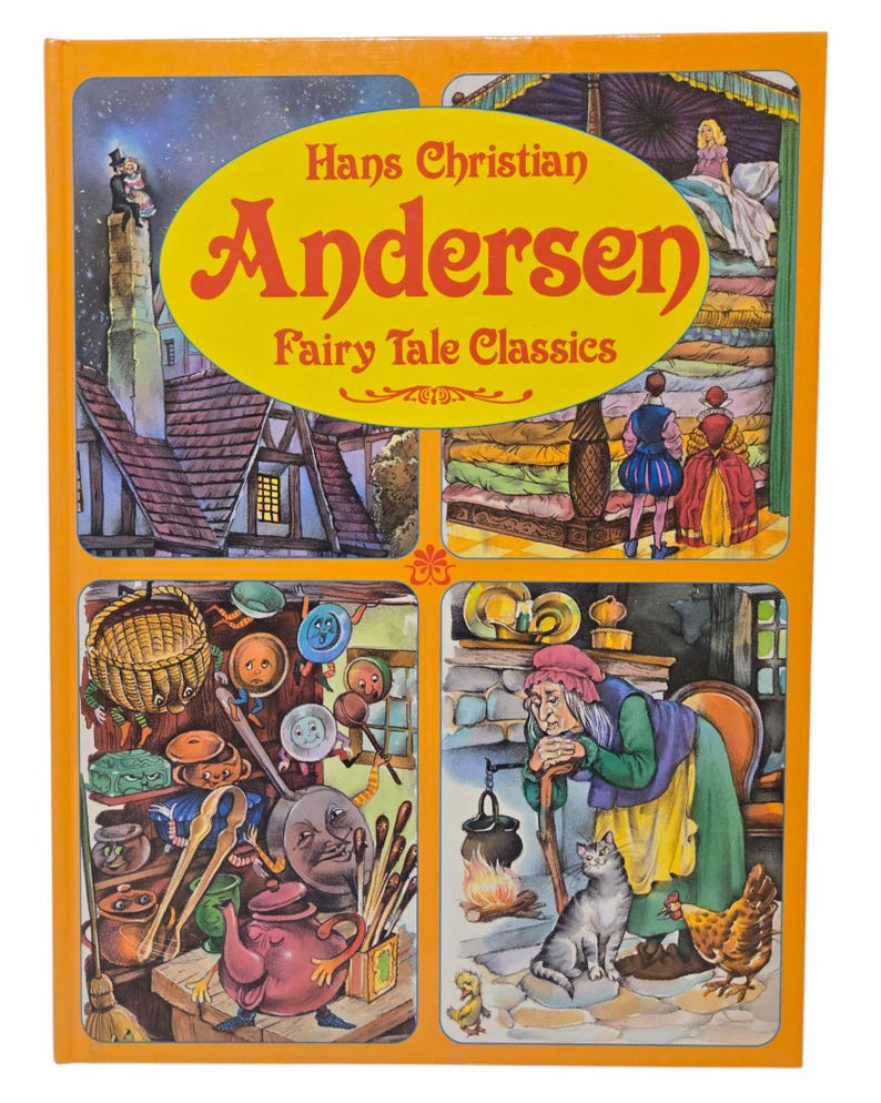 Vintage Hardcover Books - Grimm's Fairy Tales & Hans Christian Anderson ...