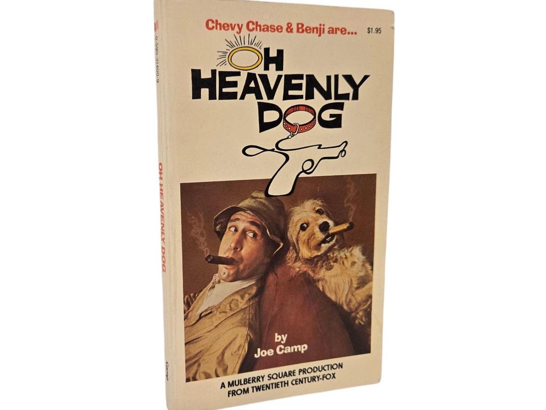 Vintage 1980 Oh Heavenly Dog by Joe Camp - Paperback - Etsy