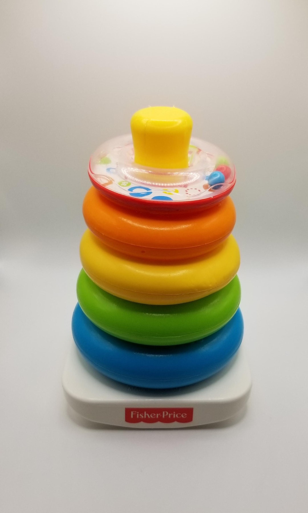 Vintage Fisher Price Rock-a-stack Ring Toy - Etsy