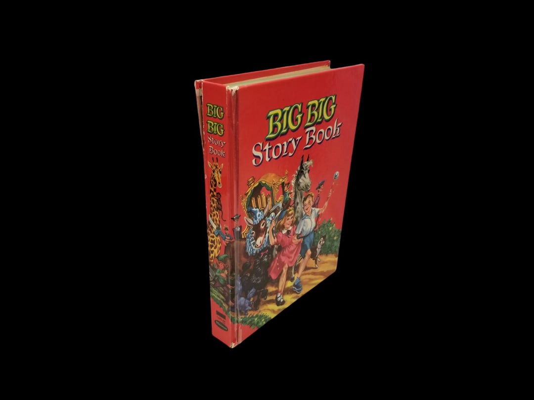 Vintage Big Big Story Book - Etsy