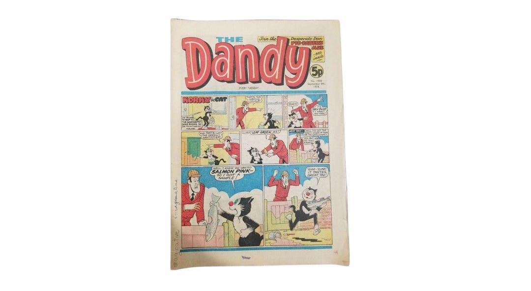 Dandy Comic, 1978 - Vintage Book - Etsy