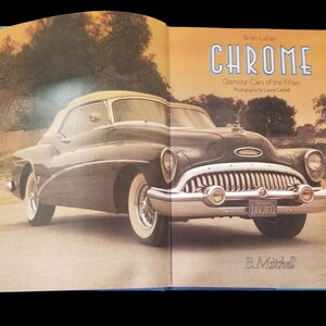 Chrome: Glamour Cars of the Fifties Vintage Book - Etsy