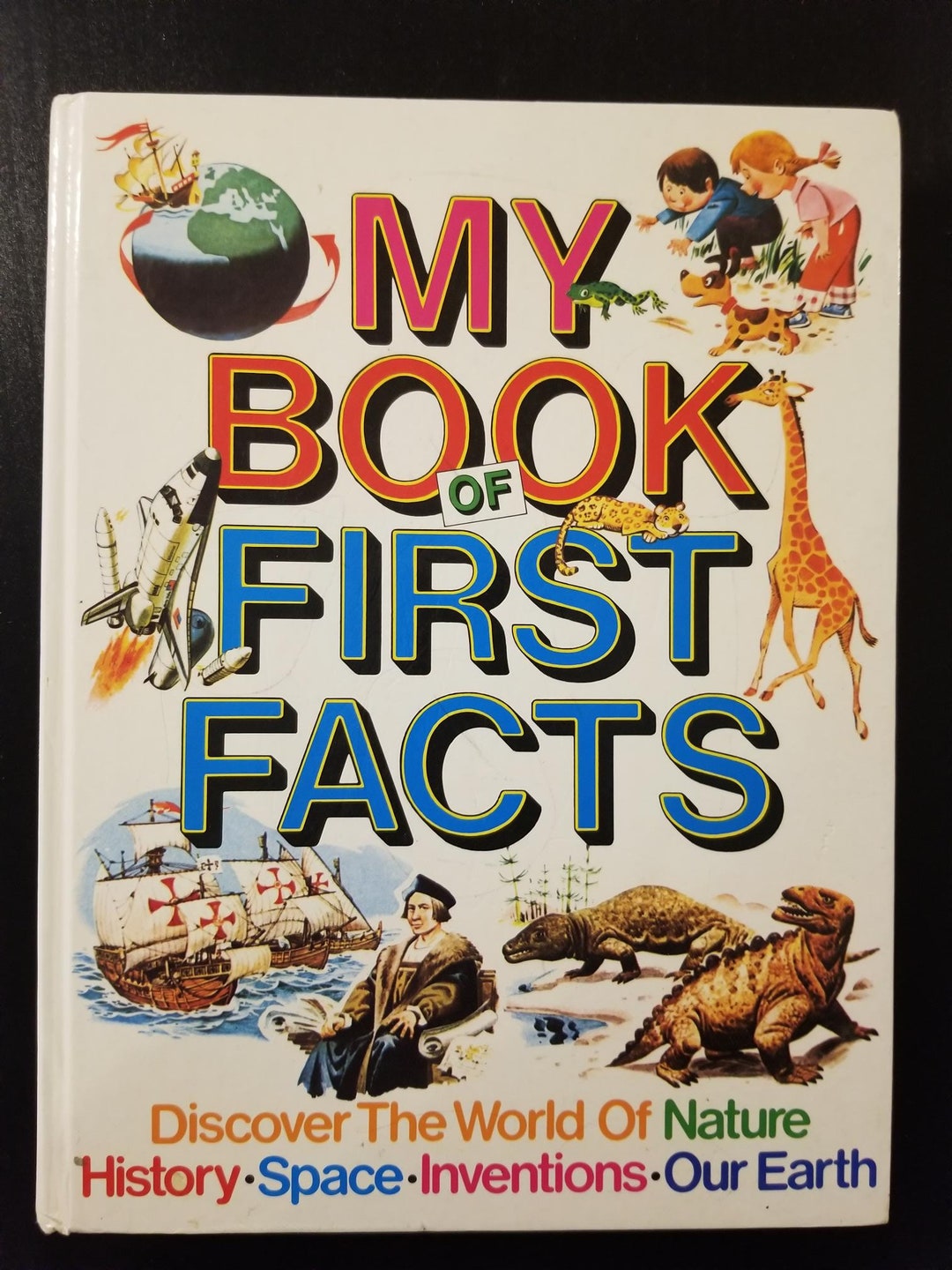 My Book of First Facts Vintage Book - Etsy