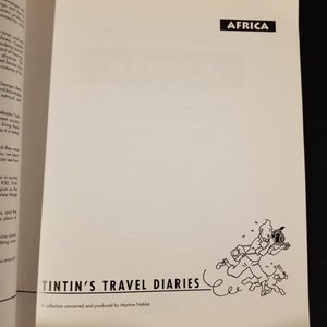 Tintin's Travel Diaries - Africa - Etsy